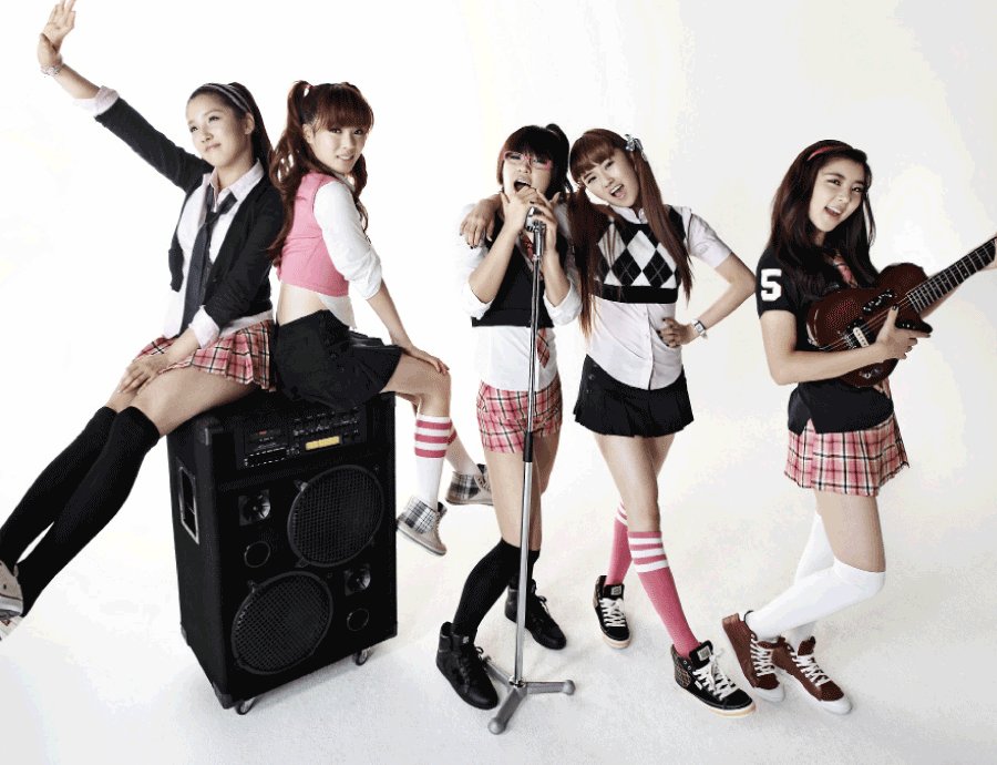 4Minute's New Photos (180/357) - Free2Music